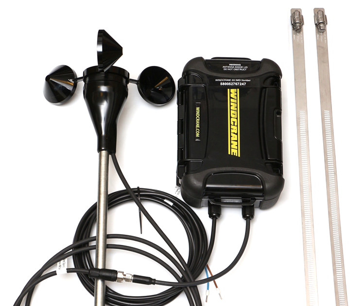 Data Logger Kit for Wind Monitoring on Crawler & Mobile Cranes by WIND ...